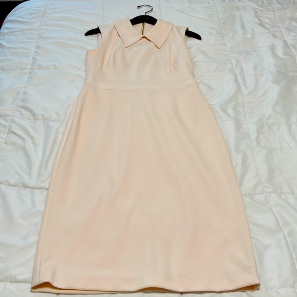 Calvin Klein | Dresses | Melon Color Dress Super Cute For Work Or A ...